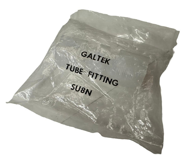 Galtek SU8N Tube Fitting Union 1/2" X 1/2" GLTK Teflon