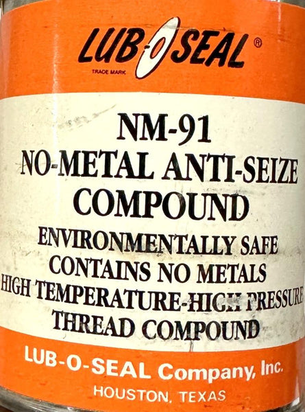 Lub-O-Seal NM-91 No-Metal Anti-Seize Compound