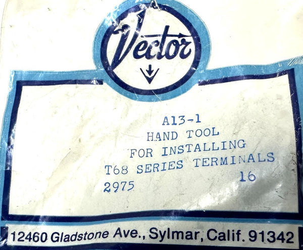Vector A13-1 Terminal Insertion Tool T68 – Surplus Select