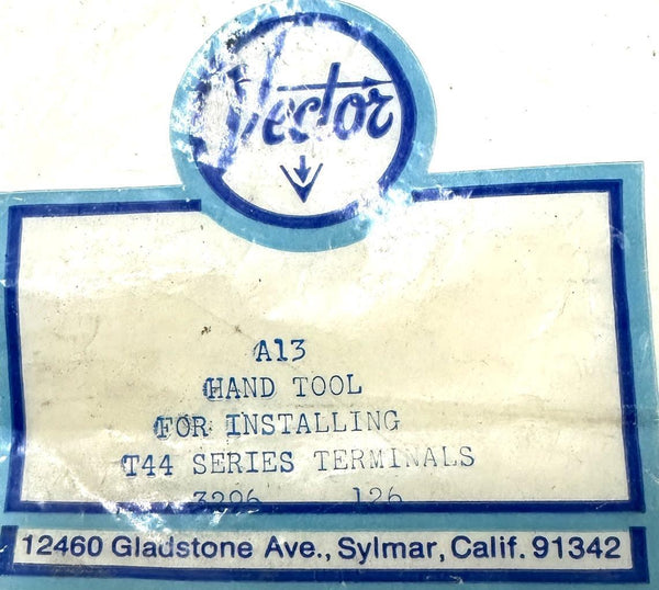 Vector A13 Terminal Insertion Tool T44 – Surplus Select