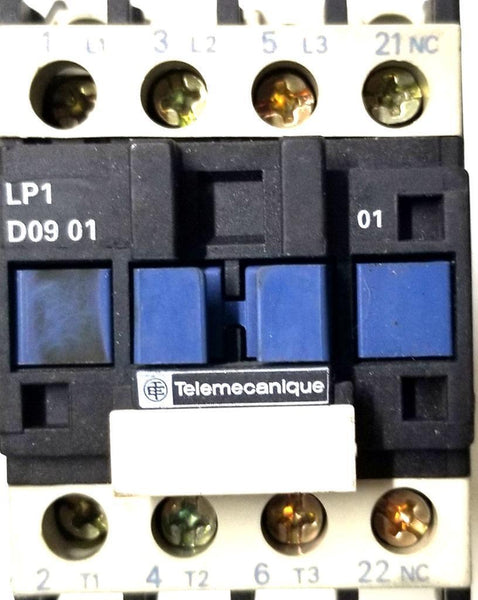 Telemecanique LP1 D09 01 Contactor 3780140161 600VAC Max 20A Continuou