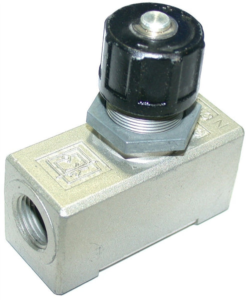 SMC AS4000 1/2" SPEED IN-LINE FLOW CONTROL AIR VALVE