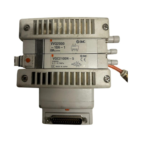 SMC VQC2100N & VVQ2000 Pneumatic Solenoid Valve W/ Control Module 2 Ba – Surplus Select