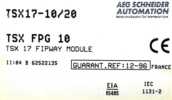 AEG Schneider TSX FPG 10 Fipway Module TSX17-10/20 – Surplus Select