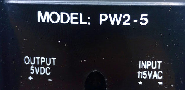 Unbranded PW2-5 DC Power Supply 5VDC Ouput 115VAC Input