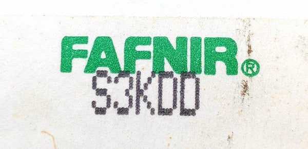 Fafnir S3KDD Deep Groove Ball Bearing 0.375" x 0.875" x 0.281"