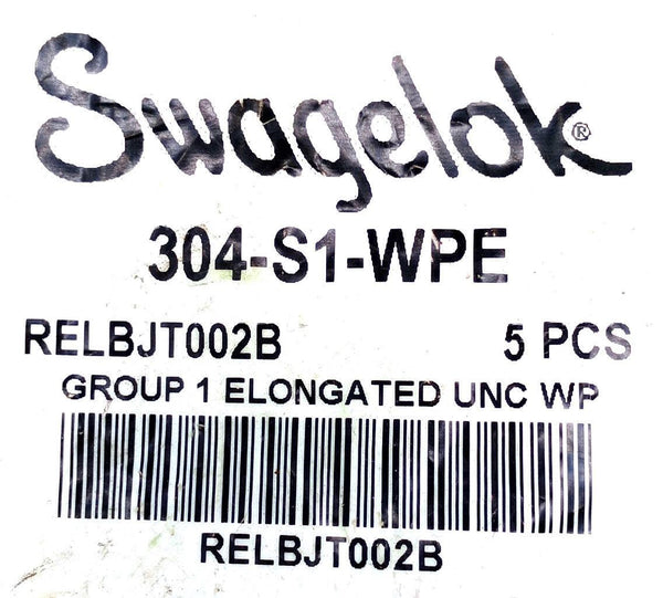 Swagelok 304-S1-WPE Elongated Fractional Group Weld Plate 2.5" | Surplus Select