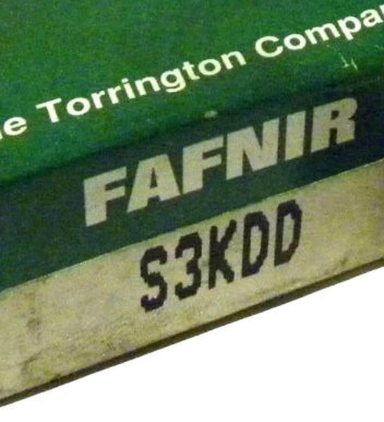Fafnir S3KDD Single Row Ball Bearing 3/8" X 7/8" X 0.2813"