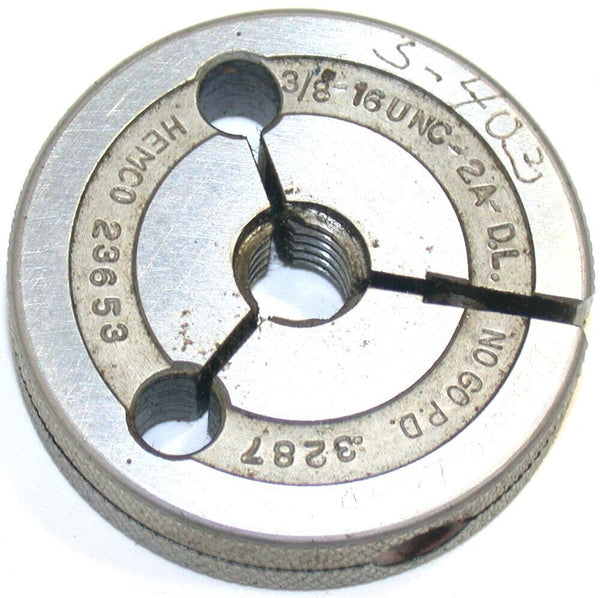 HEMCO No Go Thread Gage 3/8"-16 UNC-2A – Surplus Select