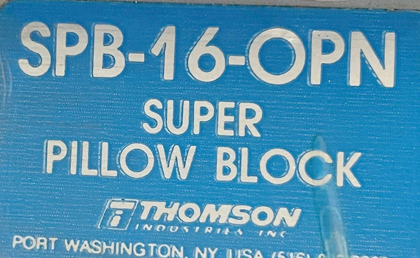 Thomson SPB-16-OPN Super Pillow Block Ball Bushing Linear Bearing 3.25