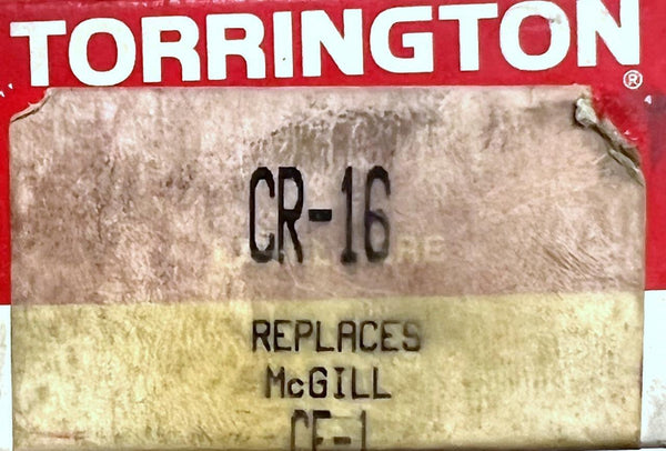 Torrington CR-16 Cam Follower 1.0000" Diameter 1.6563" Width