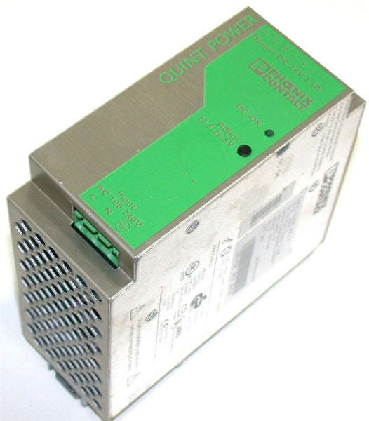 UP TO 2 PHOENIX CONTACT POWER SUPPLY QUINT-PS-100-240AC/24DC/2.5