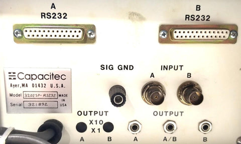 Capacitec 3202SP-RS232 Amplifier 3202-SP RS232
