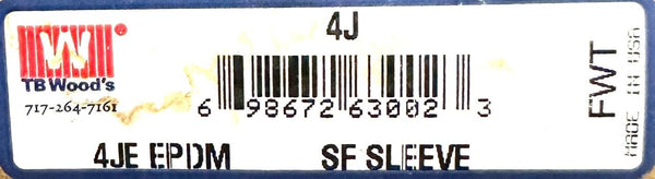 TB Woods 4JE EPDM SF Sleeve 4J