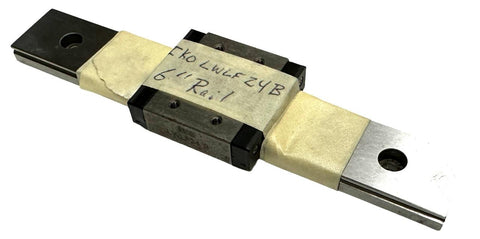 IKO LWLF24B 6" Linear Rail W/ Block