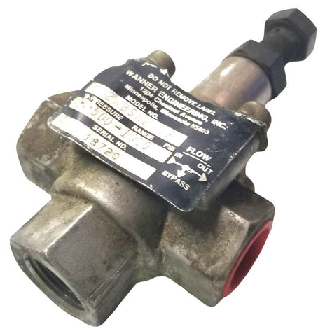 Wanner C22ABSNRREF Pressure Regulating Valve 500-1000psi