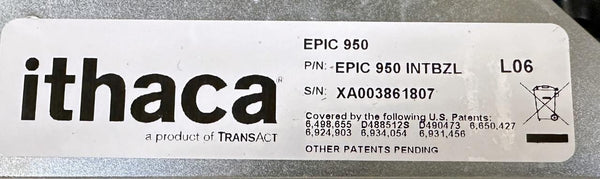 Ithaca Epic 950 INTBZL Slot Machine Ticket Printer