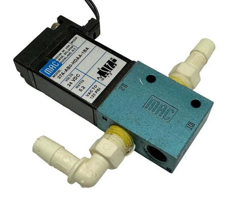 MAC 37A-AB0-HDAA-1BA Solenoid Valve 24 VDC 5.2W 120 PSI – Surplus Select