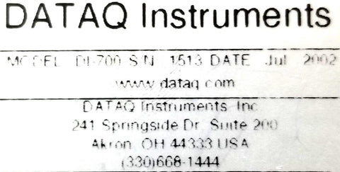 DATAQ Instruments DI-700 Data Acquisition Module 1513