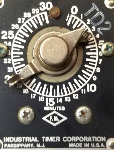 Industrial Timer CSF-30 MIN Adjustable Timer Counter 120V 60Hz 10A 125