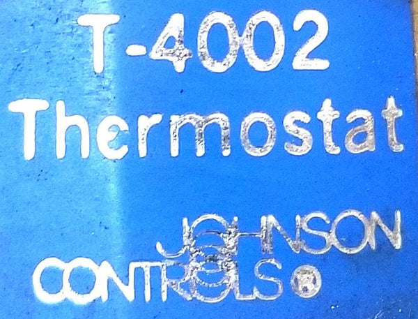 Johnson Controls T-4002-201 Thermostat