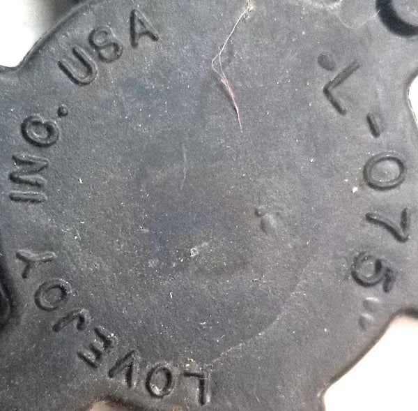 Lovejoy L-075 Rubber Spider Insert (Lot of 2)