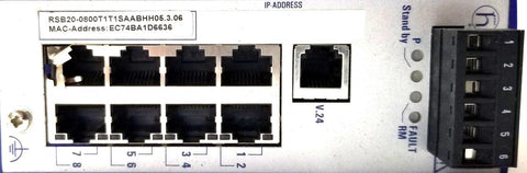 Hirschmann RSB20 Rail Switch Class 2 32VDC 0.2A – Surplus Select
