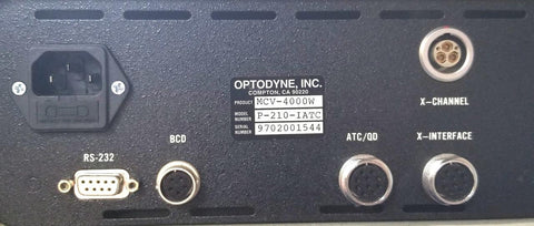 Optodyne MCV-4000W Laser Calibration Unit L-104 W/ Processor Module P-