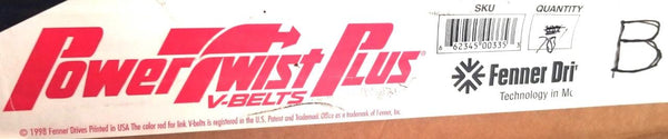 Power Twist Plus B / 5L HVAC V-Belt