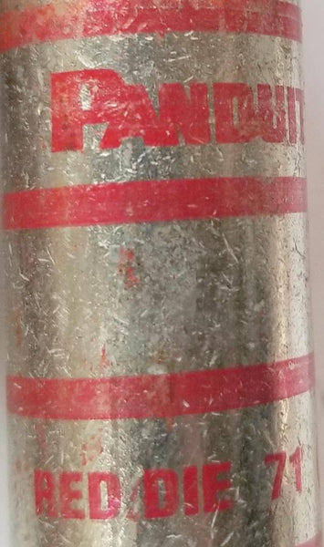 Panduit LCB350-12-X Lug Terminals (Box of 8) Copper Long Barrel 350 MC