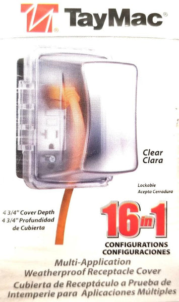 TayMac MM710C Multi-Application Weatherproof Receptacle Cover 4-3/4"