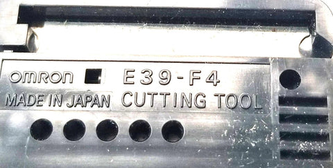 Omron E32-L25 Photoelectric Switch Fiber Unit W/ E39-F4 Cutting Tool