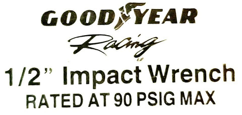 Goodyear Impact Wrench 1/2" 90Psig Max