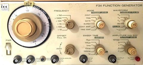 IEC F34 Function Generator P00335000-4 Fuse 0.15-0.3A 115-230V ...