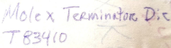 Molex T83410 Terminator Die Tooling 13pc