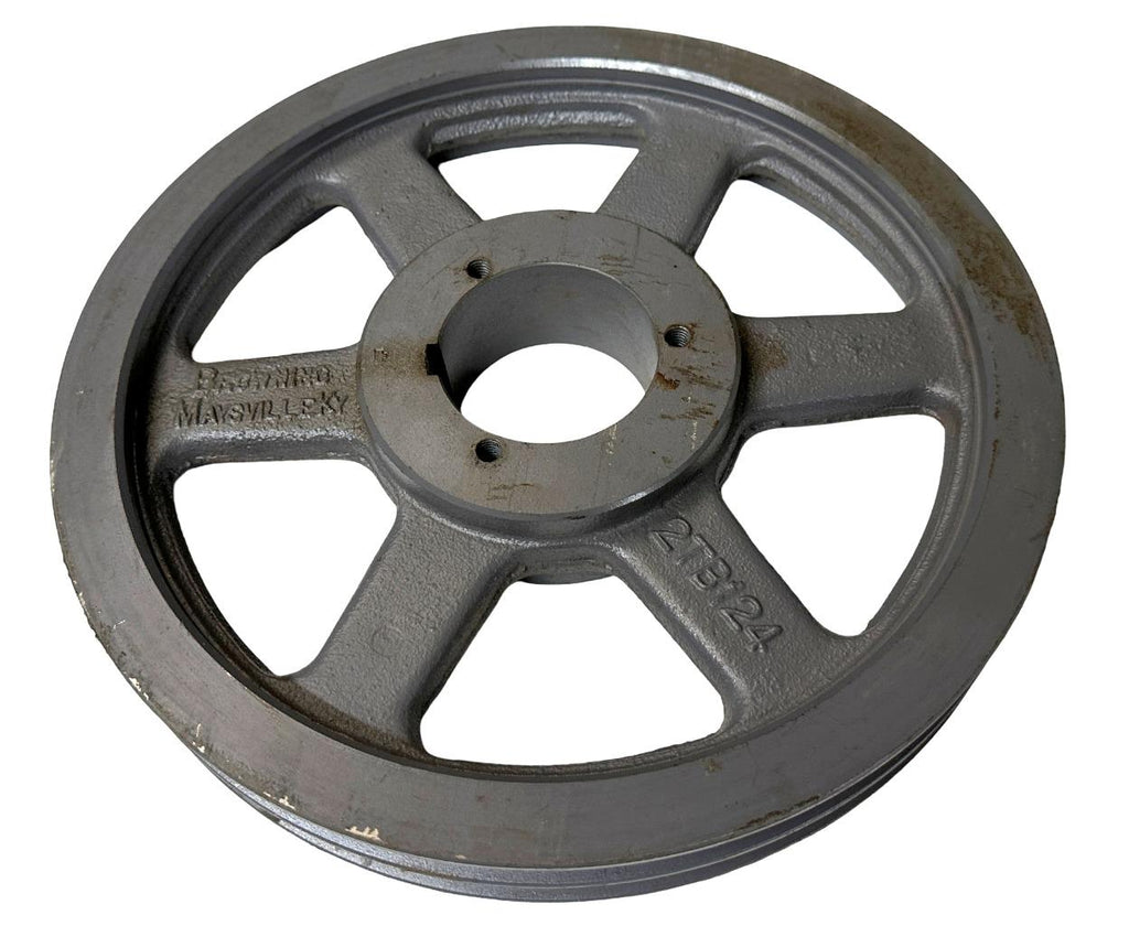 Browning 2TB124 V-Belt Pulley 2 Groove Belt A 12.68" OD Bushed Split T