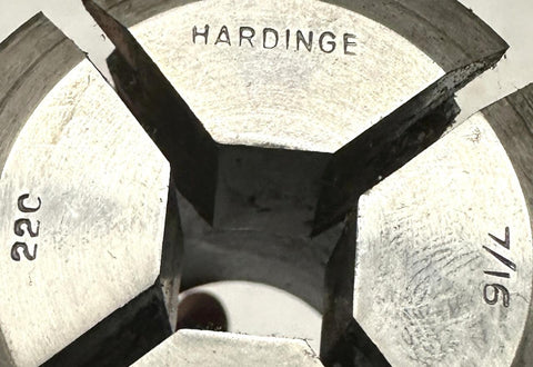 Hardinge 22C Round Collet 7/16"
