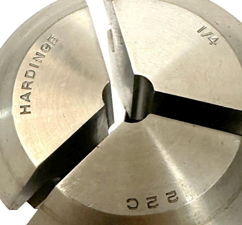 Hardinge 22C Round Collet 1/4"