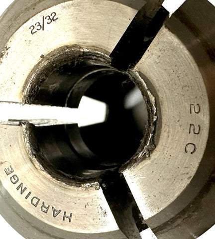 Hardinge 22C Round Collet 23/32"