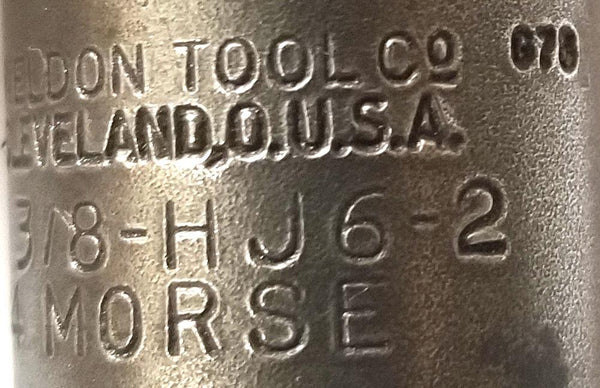 Weldon 3/8" - HJ6 - 2 End Mill Tool Holder 4 Morse – Surplus Select