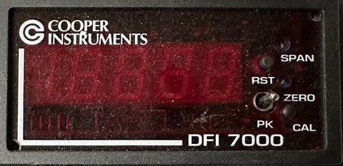 Cooper Instruments DFI 7000 Digital Force Indicator 0-5V Range
