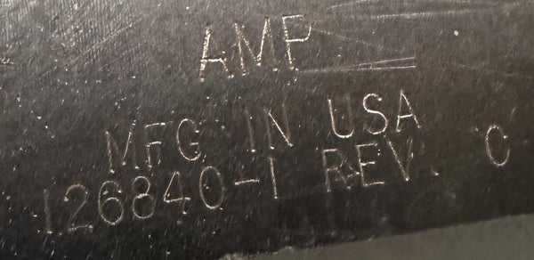 AMP 126840-1 REV.C D-Sub Flat Cable Termination Plate – Surplus Select