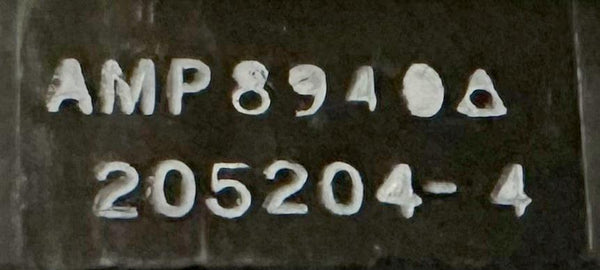Lot of (81) AMP 8940 205204-4 D-Sub Connectors 9 Positions