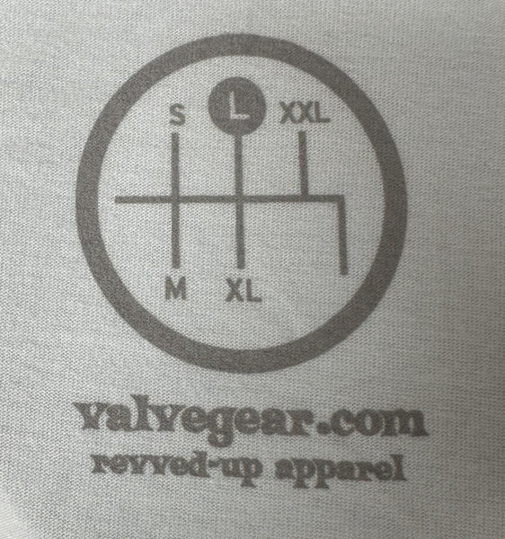 Valve Gear Men's Grease Monkey Mechanic Light Blue Short Sleeve Shirt