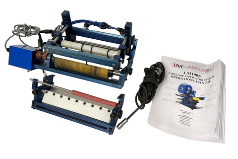 Label Mill LM1000TTS-8.5-RM Table-Top Label Applicator System W/ Attac ...