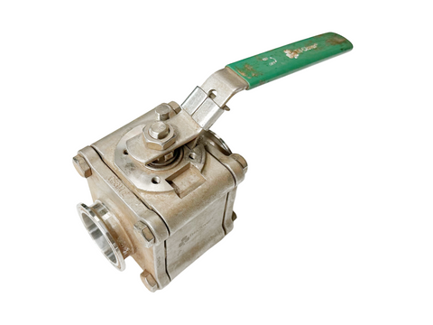 Tri-Clover CF3M Stainless Steel Ball Valve 2" 7M33L