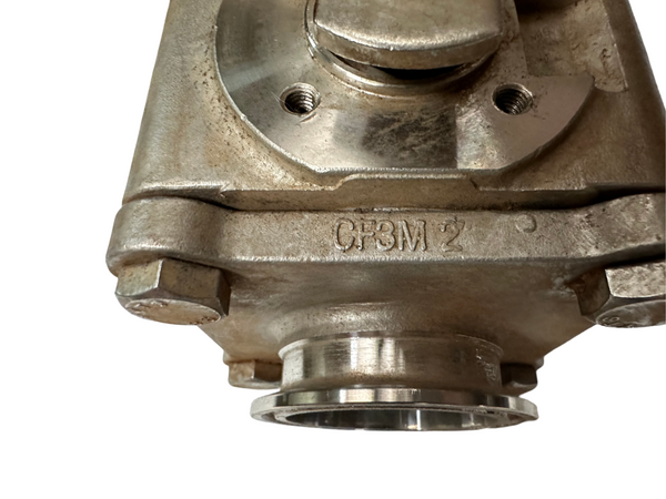 Tri-Clover CF3M Stainless Steel Ball Valve 2" 7M33L