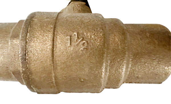 Milwaukee Valve 600 WOG Ball Valve 1-1/2" 150WSP