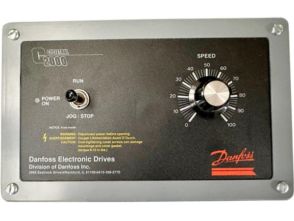 Danfoss Cycletrol 2000 Variable DC Motor Speed Controller 120 VAC 9A 5