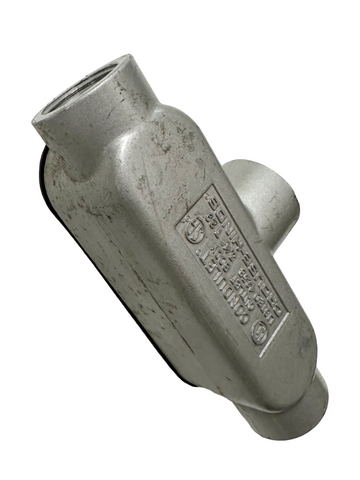 Lot of (2) Crouse-Hinds 4258 Condulet Outlet Body 3/4" T 29 T-Shape